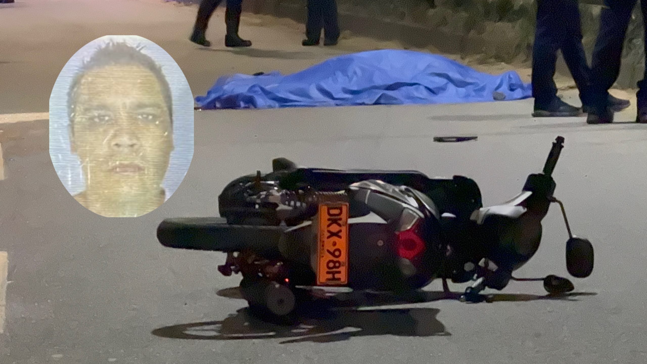 LA VELOCIDAD HIZO QUE JAIRO PERDIERA EL CONTRO Y SE ESTRELLARA EN LA ...